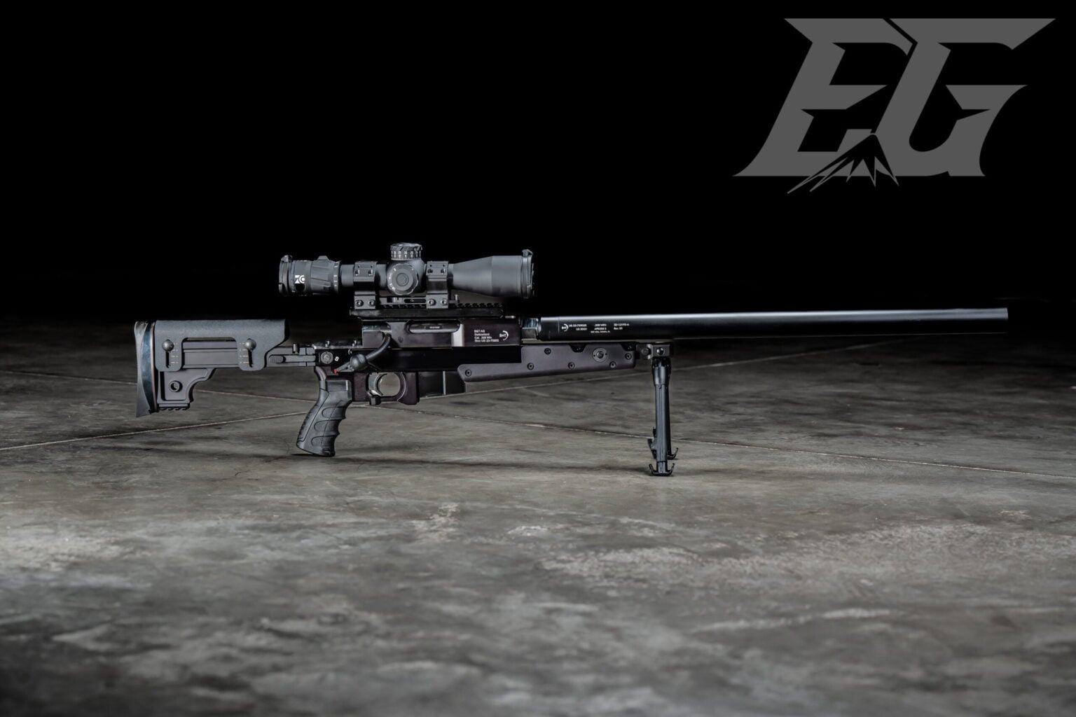 B&T APR308S Integrally Suppressed .308 Sniper Rifle - Elevated Gunworks